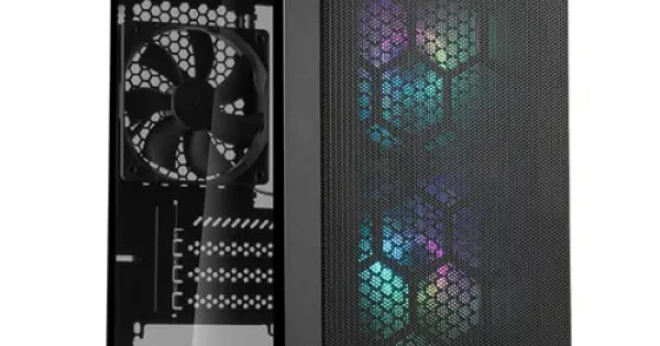 Buy SilverStone PS15 PRO ARGB Mini Tower Micro ATX Gaming Case In The ...