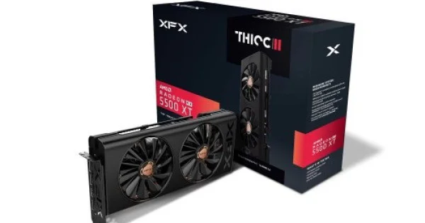 Buy XFX AMD Radeon RX 5500 XT THICC II Pro 8GB GDDR6 Graphics Card In ...
