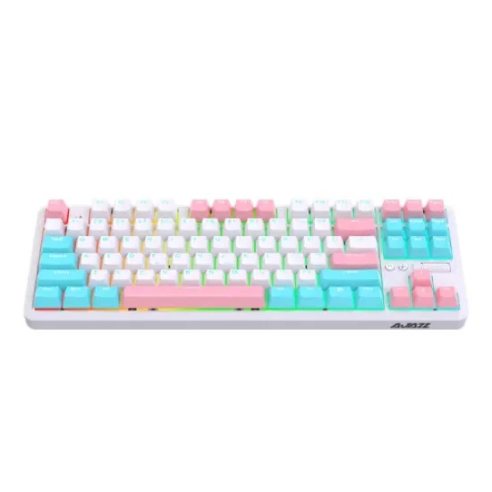 Buy Ajazz K870T Pro Hot Swappable Brown Switch Mechanical Keyboard In ...