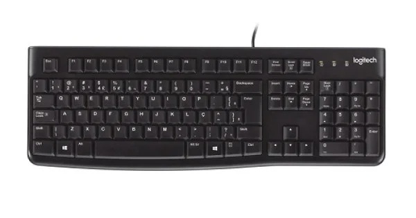 Buy Logitech K120 Usb Keyboard With Bangla Black (920-008363) In The ...